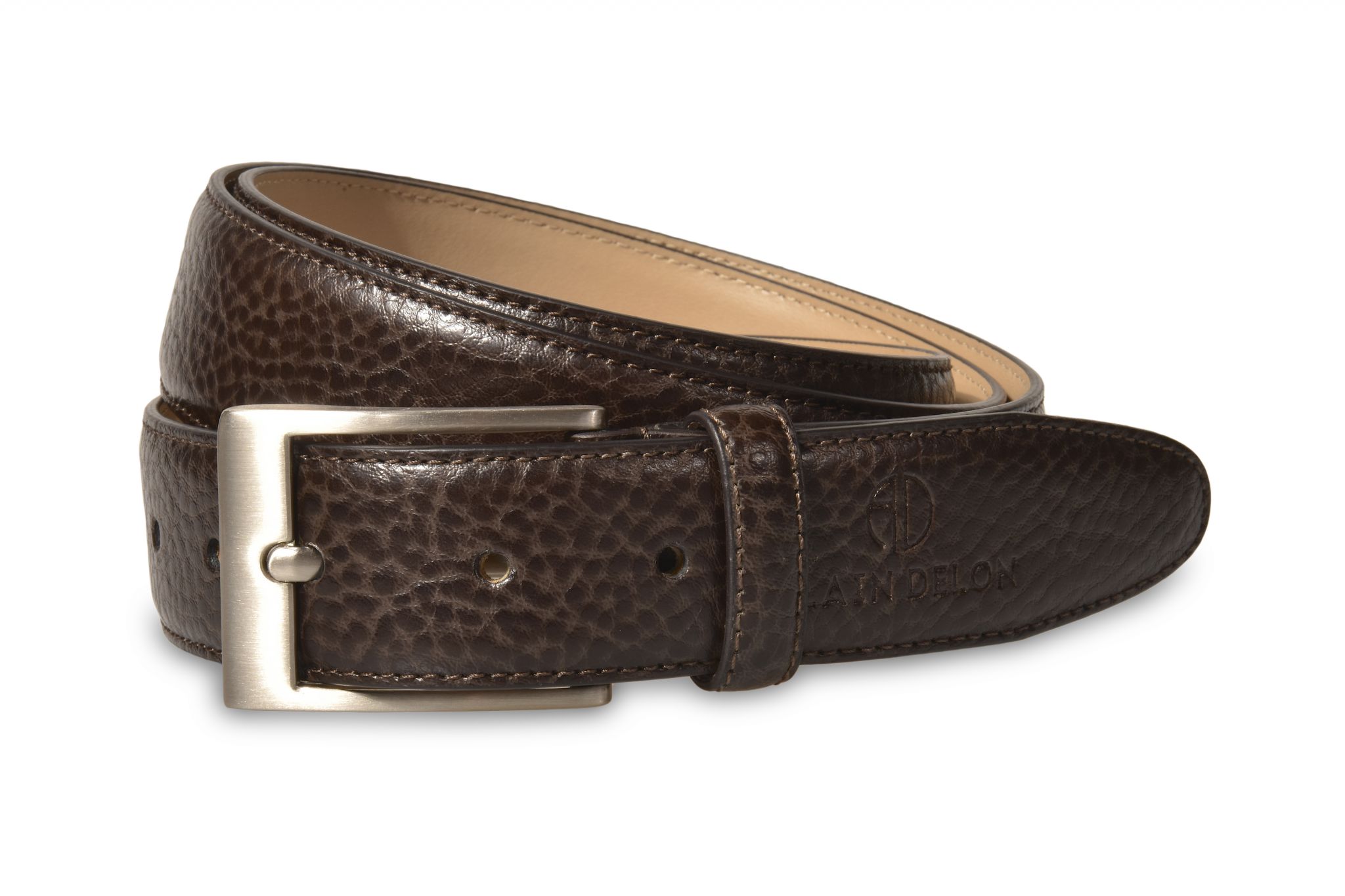 LEATHER BELT Belts E shop Alaindelon co uk